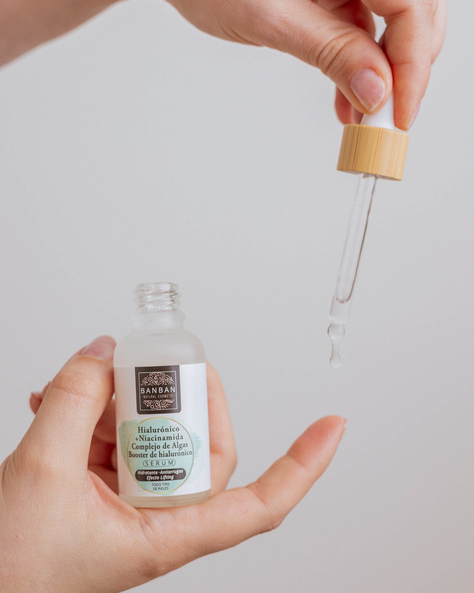 SÉRUM FACIAL DE ÁCIDO HIALURÓNICO - BanBan Cosmetics